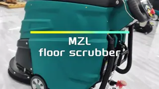 MZL F60A Walk Behind Floor Scrubber High Efficiency Cleaning