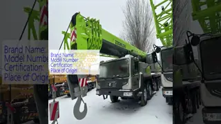 Used ZOOMLION ZTC1000V 100 Ton Crane for Sale