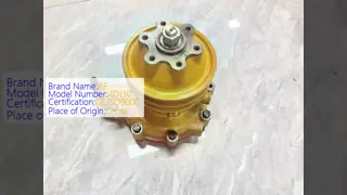 Komatsu 4D130 Water Pump 6114 61 1101 Engine Spare Parts