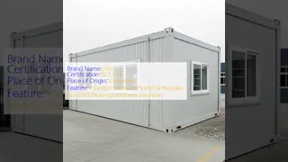 Lightweight Folding Container House Quick Setup Shelter