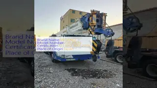 Used Tadano 25 Ton Crane GR 250N Reliable Lifting Solution