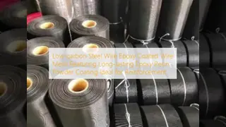 Durable Epoxy Coated Wire Mesh for Industrial Reinforcement