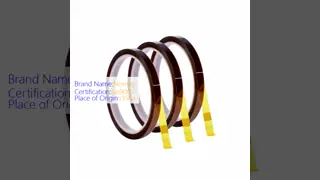 High Performance Polyimide PI Tape for Extreme Heat