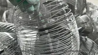 Custom Stainless Steel Wire Rope Mesh for Animal Enclosures
