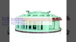 High Efficiency Kaplan Hydro Turbine Generator 95 Percent