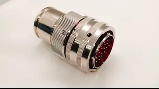 Bayonet Circular Aviation Plug 32 Pin Shielded Connector Y11P*-1832TJ5 Male Plug Connector