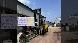 Mitsubishi FD300 30 Ton Forklift Heavy Duty Powerhouse