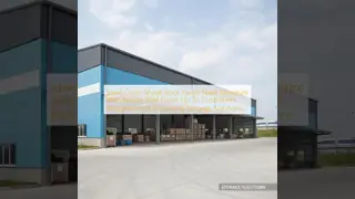 Custom Steel Structure Warehouse Fast Industrial Storage