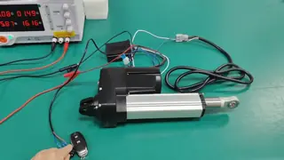 High-Speed Electric Actuator IP69K Remote Control System for Industrial Automation