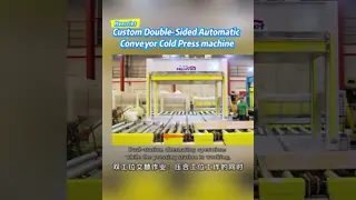 Double-Side Automatic Feeding Cold Press: Synchronizing Alternate Feeding with Cold Lamination