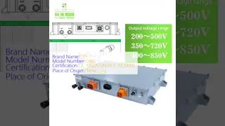 High Efficiency EV On Board Charger 3kW to 20kW Solutions