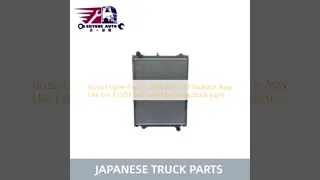 Isuzu CXZ 6WF1 Radiator Assy Engine Cooling Solution