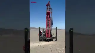CWD200 Drilling Rig for Solar & Water Well Projects