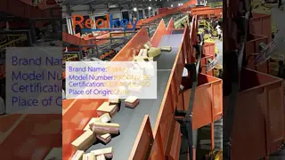High Efficiency Industrial Belt Conveyor System