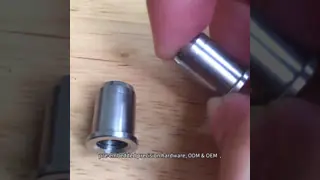 Precision Stainless Steel Round Nuts for Chemical Industry
