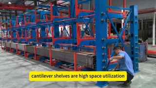 Retractable Cantilever Storage Rack