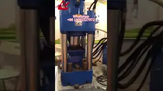 Y83-2500 Hydraulic Metal Chip Briquetting Press for Cast Iron Sawdust Recycling