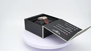 Sophisticated Custom Logo Watch Box
