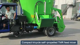 Self-propelled tmr mixer