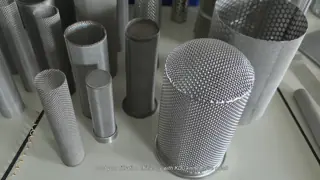 KDL Knitted Wire Mesh High Efficiency Gas Liquid Filtration