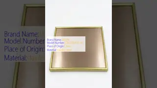 Premium Linear Brushed Rose Gold Stainless Steel Sheets