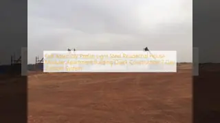 Fast Assembly Prefab Steel Home 200sqm in 7 Days