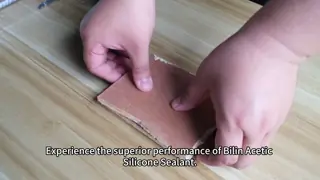 BILIN S5000 Acetoxy Silicone Sealant Acetic acid