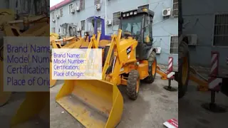 Used JCB 3CX Backhoe Loader Reliable Construction Power