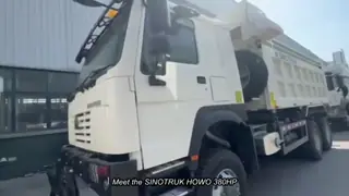 SINOTRUK HOWO 380HP Tipper Truck Heavy Duty Performance
