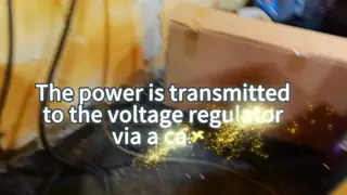 Dedicated voltage regulator for laser equipment