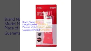 Heavy Duty RTV Silicone Gasket Maker High Temp Sealant