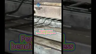 Curved Welded Wire Mesh 3D Bending Fence Residential Farm Fence