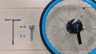 Smart Rear Drum Brake Hub Lock for Shared E Bikes