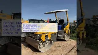 Used XCMG XD120 Road Roller Reliable Asphalt Compaction