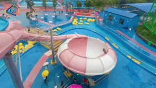 Aqua Park Adult  Pool with Water Bowl Slides for Amusement Park,Restort Place