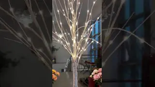 Zen Floral Tree Lamp Elegant Home Decor Lighting