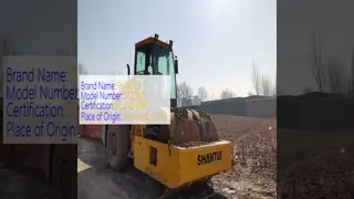 Used SHANTUI SR22MP Road Roller High Performance Compaction