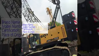 SANY SC750C 75 Ton Crawler Crane Original Condition