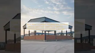 Durable Industrial Steel Warehouse Fast Installation