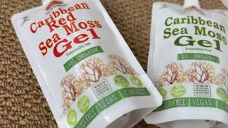 Custom Sea Moss Gel Spout Pouches Leak Proof Packaging