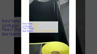Black Anti Static PTFE Tape With Release Paper