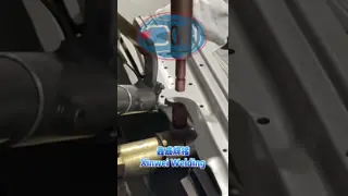 Welding auto parts with stationary spot welding machine