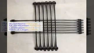 Uniaxial Geogrid High Strength Slope Reinforcement Solution
