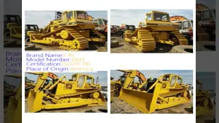 Reliable Used D6H Bulldozer Ready For Heavy Duty Work