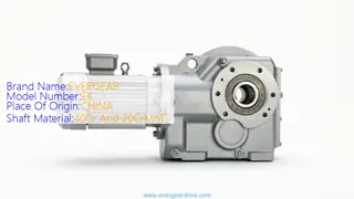 Durable Helical Bevel Gear Motor High Efficiency Solution