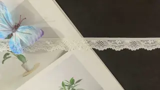 NYLON/SPANDEX LACE TRIM