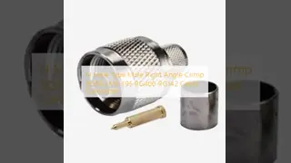 Right Angle Coaxial Adapter Reliable Signal Solution
