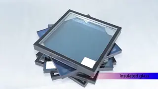 High Transparency Double Silver Low E Insulated Glass