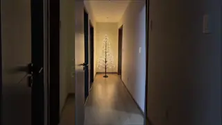 Copper Wire LED Tree Light