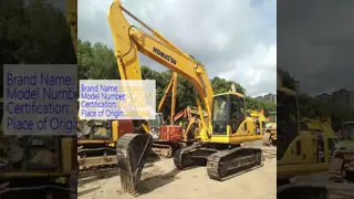 Used Komatsu PC0 8 Excavator Reliable  Ton Machine